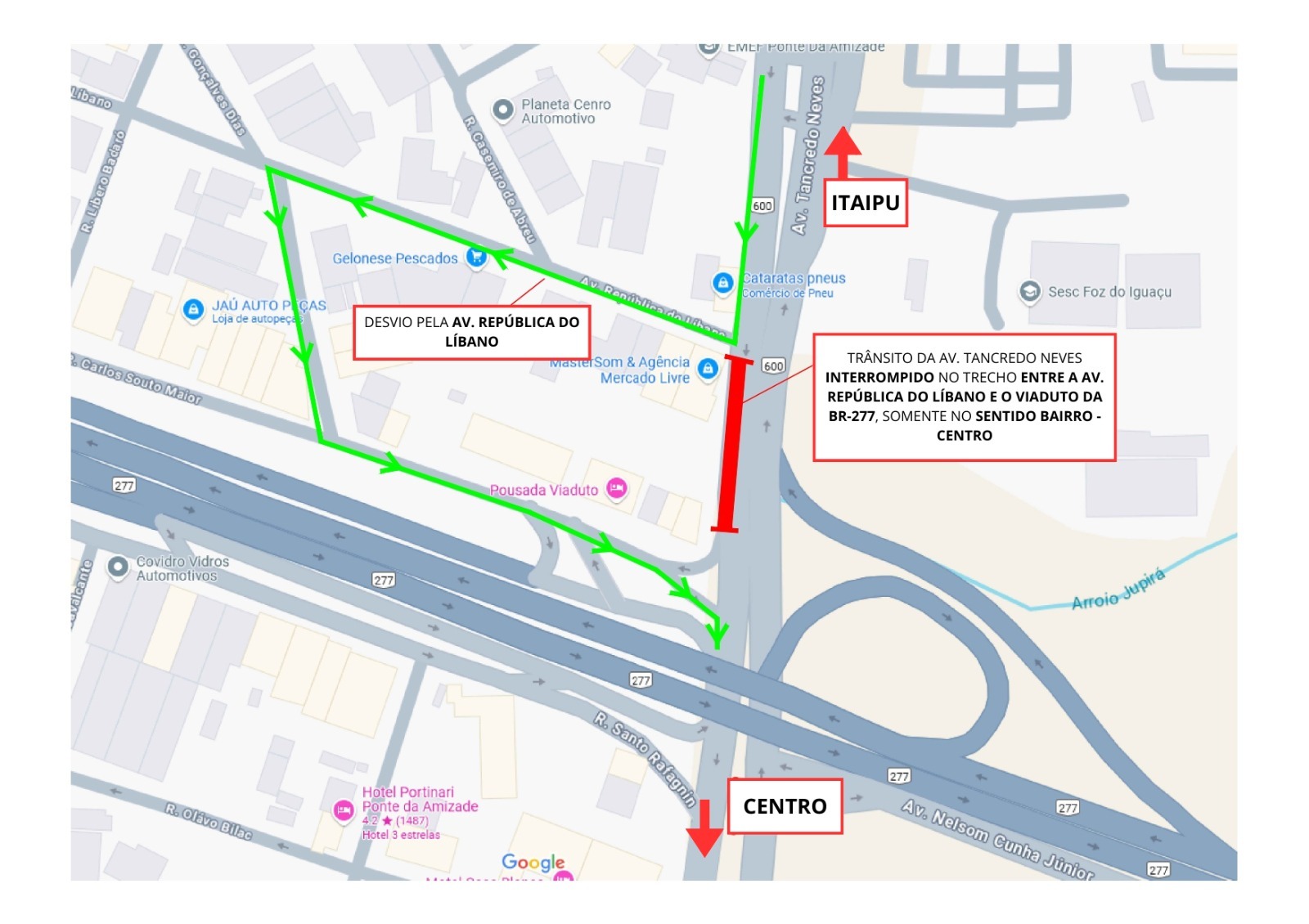 Avenida Tancredo Neves será interditada para obras - Não viu? Avenida Tancredo Neves será interditada para obras - Não viu?
